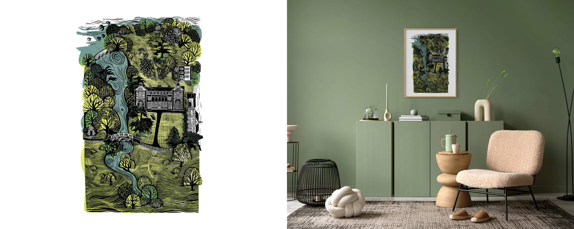 Sarah Kirby | Lino Print Artist | Original Prints & Greeting Cards