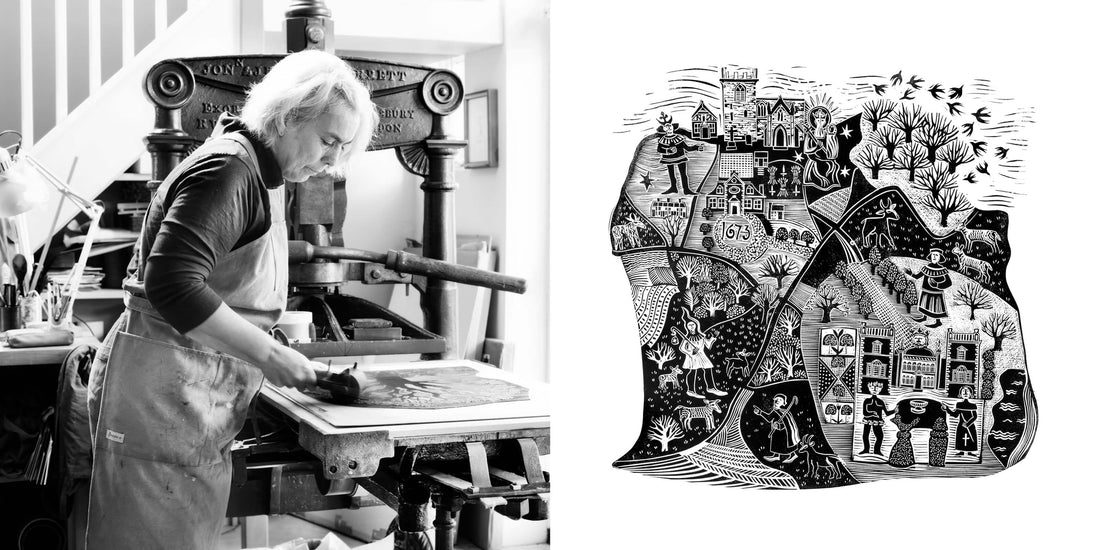 Sarah Kirby | Lino Print Artist | Original Prints & Greeting Cards
