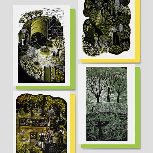 Linocut Print & Illustration By Printmaker Sarah Kirby | UK Art