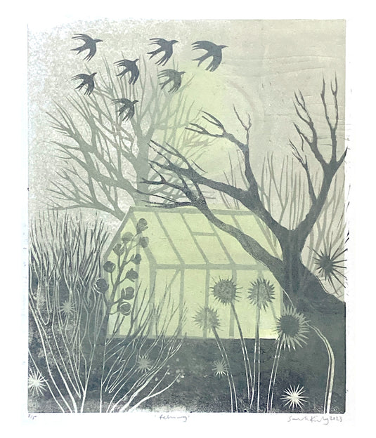 Linocut Print & Illustration By Printmaker Sarah Kirby | UK Art