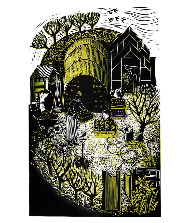 Sarah Kirby | Lino Print Artist | Original Prints & Greeting Cards