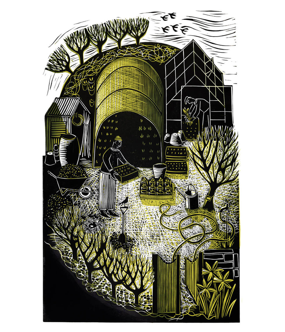 Sarah Kirby | Lino Print Artist | Original Prints & Greeting Cards