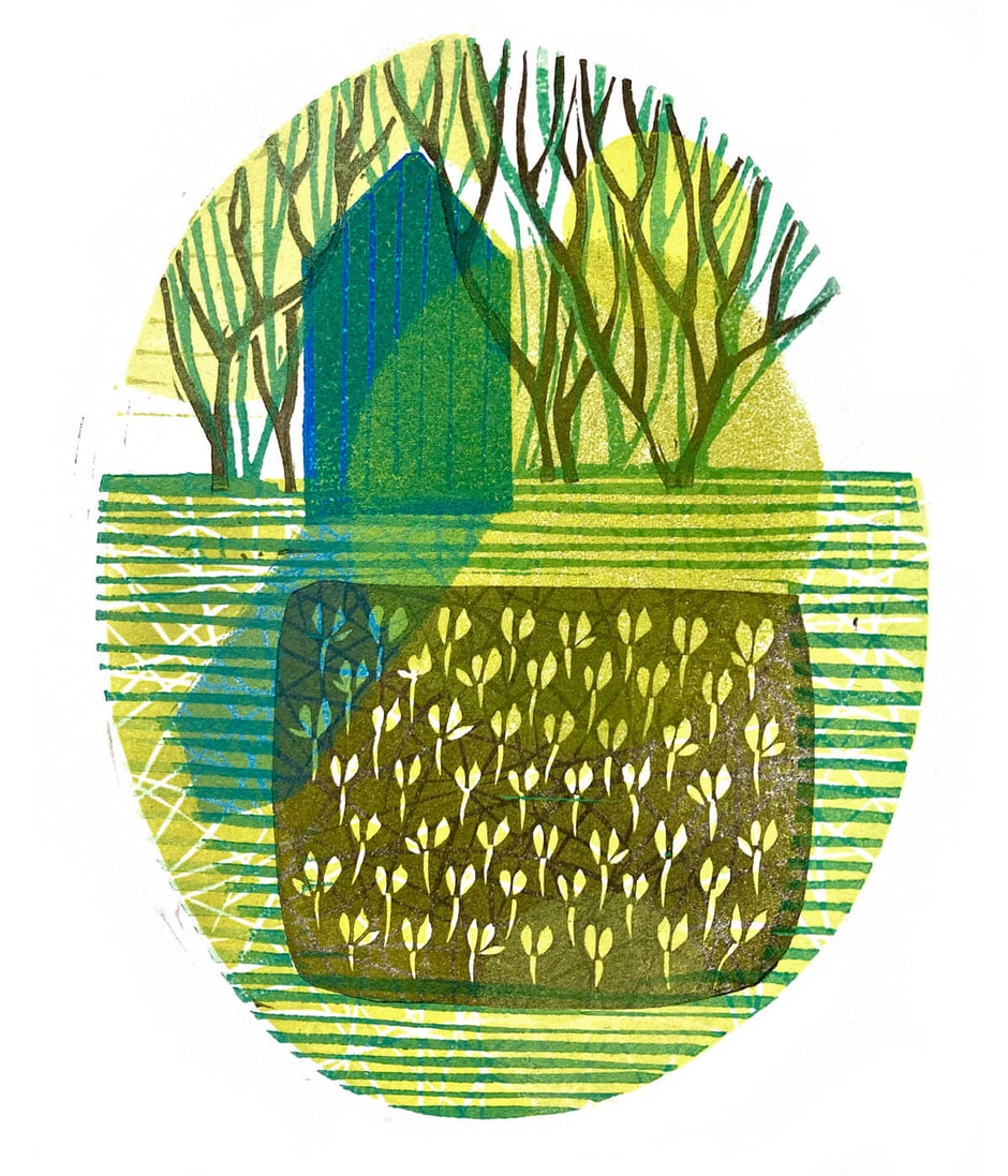 Linocut Print & Illustration By Printmaker Sarah Kirby | UK Art