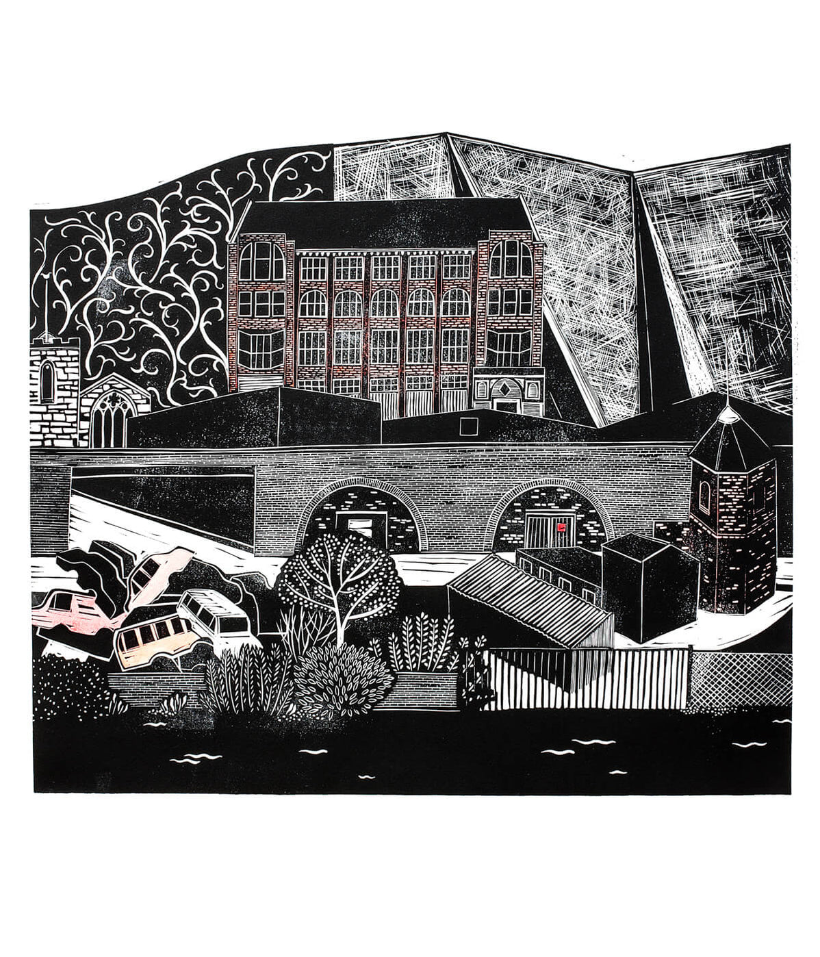 Linocut Print & Illustration By Printmaker Sarah Kirby | UK Art