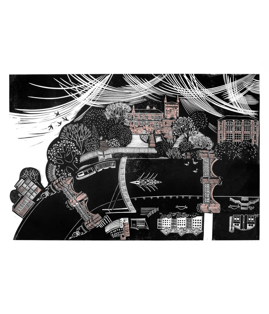 Sarah Kirby | Lino Print Artist | Original Prints & Greeting Cards