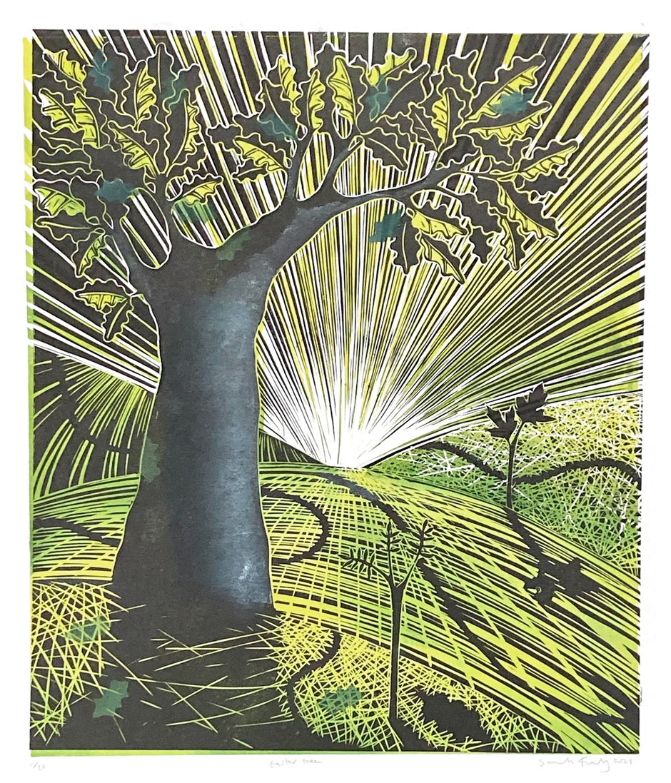 Linocut Print & Illustration By Printmaker Sarah Kirby | UK Art